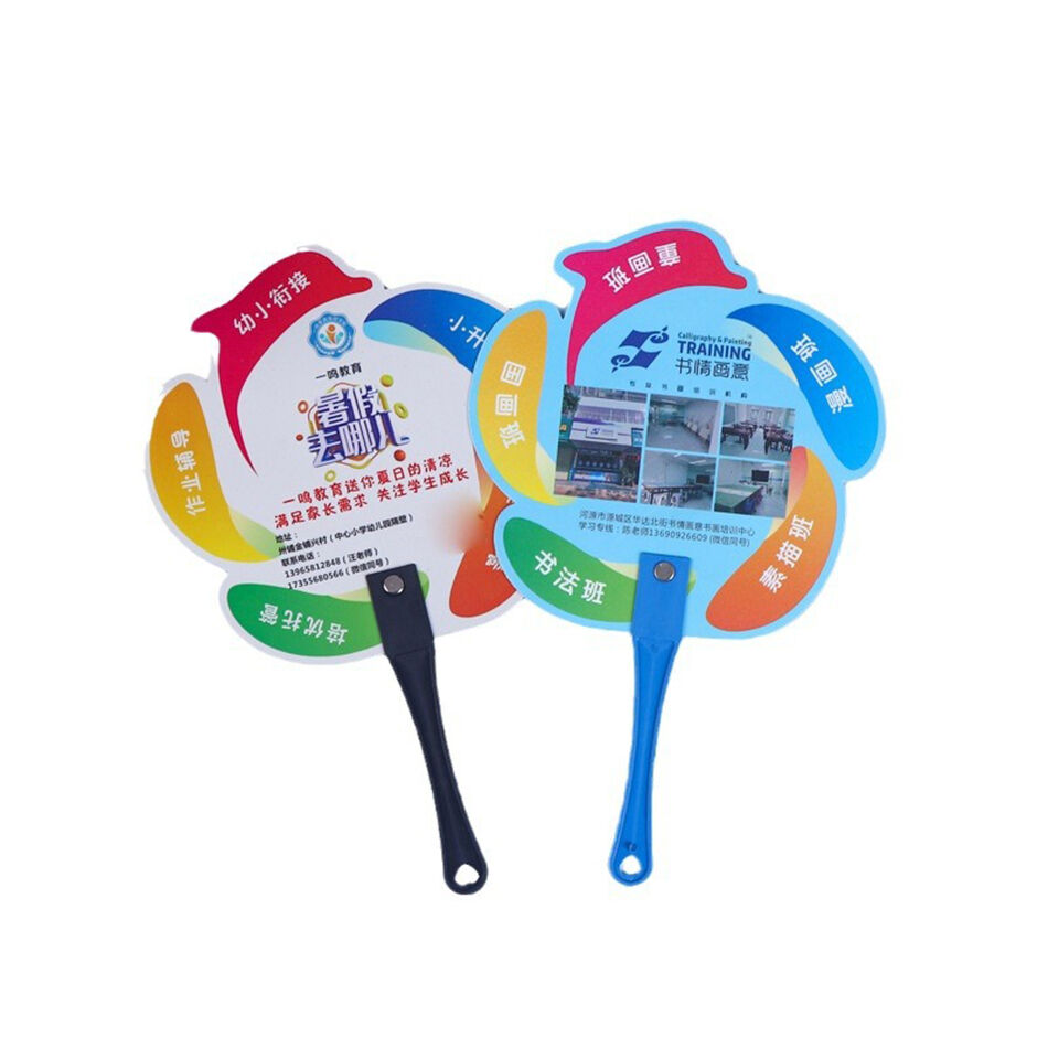 Promotional Custom Logo Plastic Pp Hand Fan $0.35 - Wholesale China ...