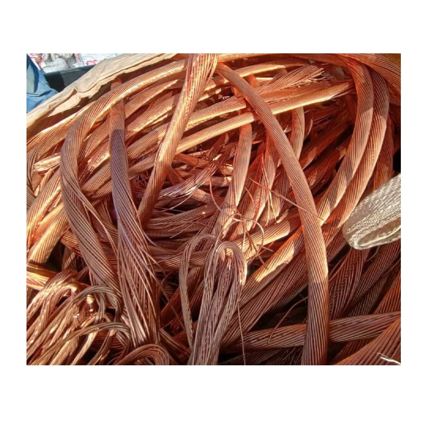 Copper Wire Scrap 99.99% Supply Industrial Metal Sell In Bulk Red ...