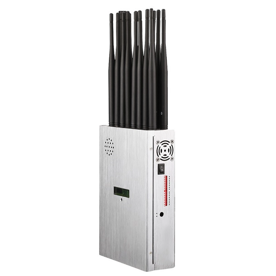 16 Antennans Portable 2g.3g.4g.5g Jammer With Lcd Display And Nylon ...