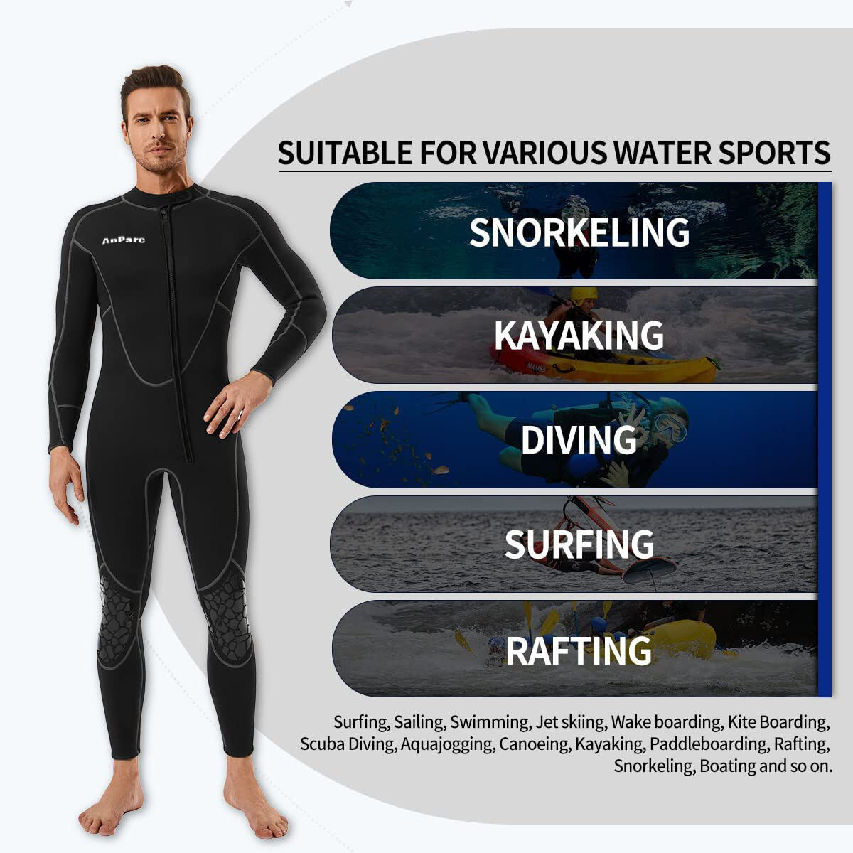 Buy China Wholesale Men Wetsuits 3/2mm Neoprene Wet Suit Back Front Zip ...