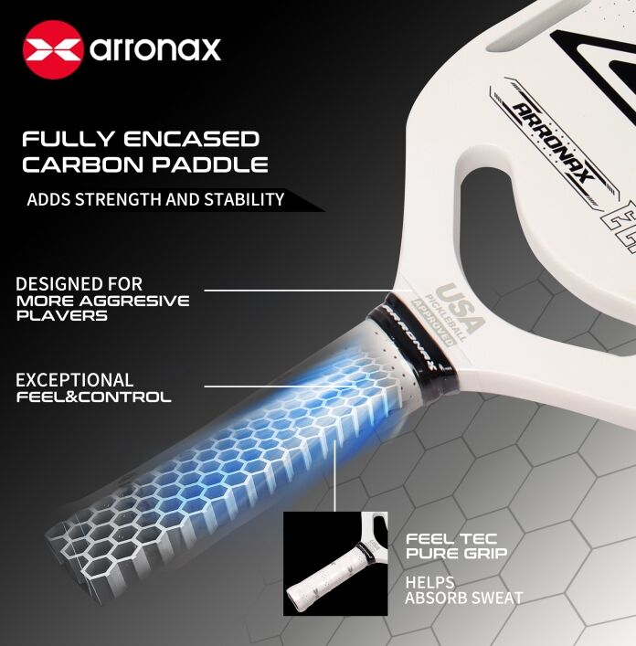 Arronax - X3 Black Pickleball Paddle - Expore China Wholesale ...