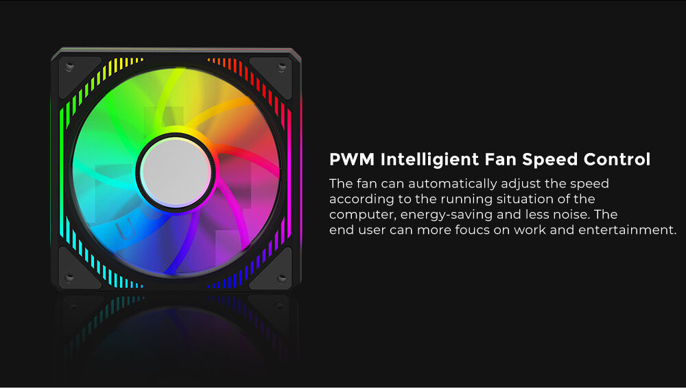 Alseye Pc Case Cooling Fans Pc Liquid Cooling Rgb Fan For Computer Case ...