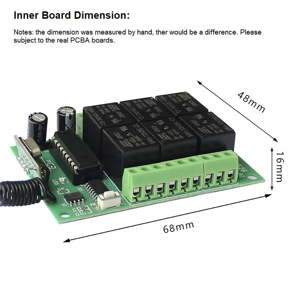 Dc12v Wireless Open/close Learning Code Motor Controller Garage Door Opener Motor Controller ...