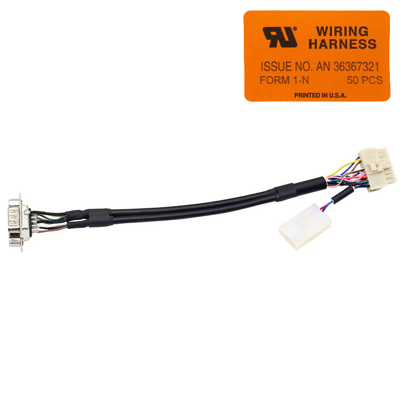 D-sub Connector Wire Harness Assembly With 25-pin High-density ...