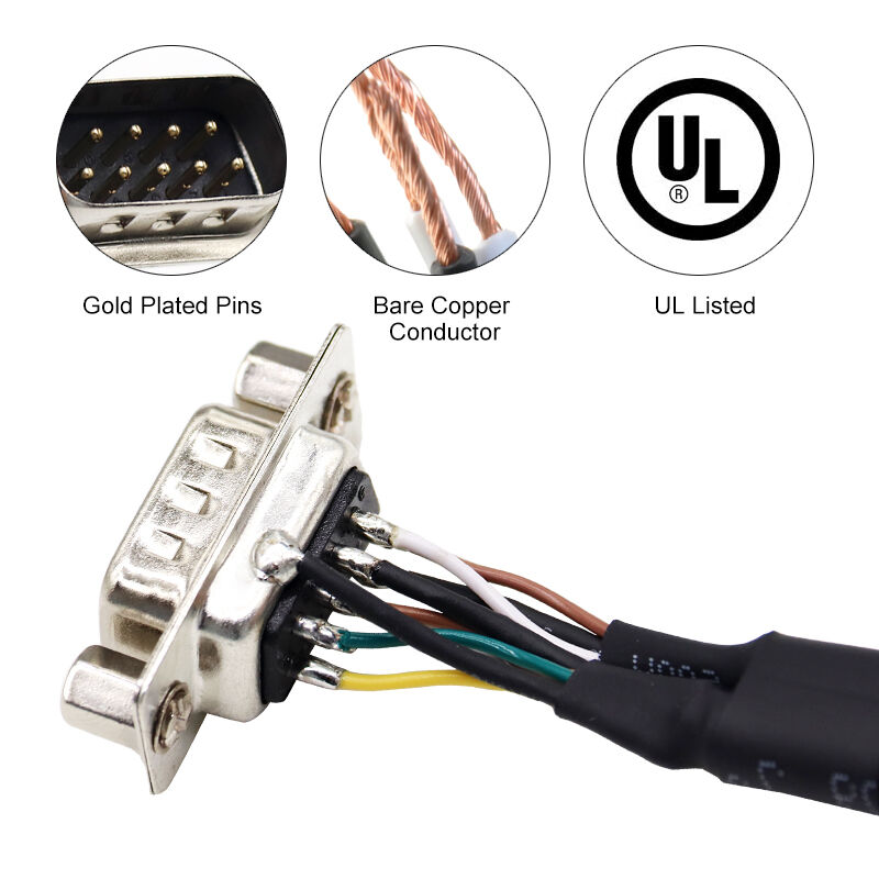 D-sub Connector Wire Harness Assembly With 25-pin High-density ...