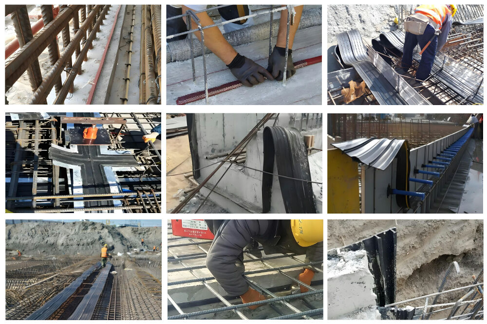 Blue And Yellow Pvc Waterstop Construction Waterproof Material For ...