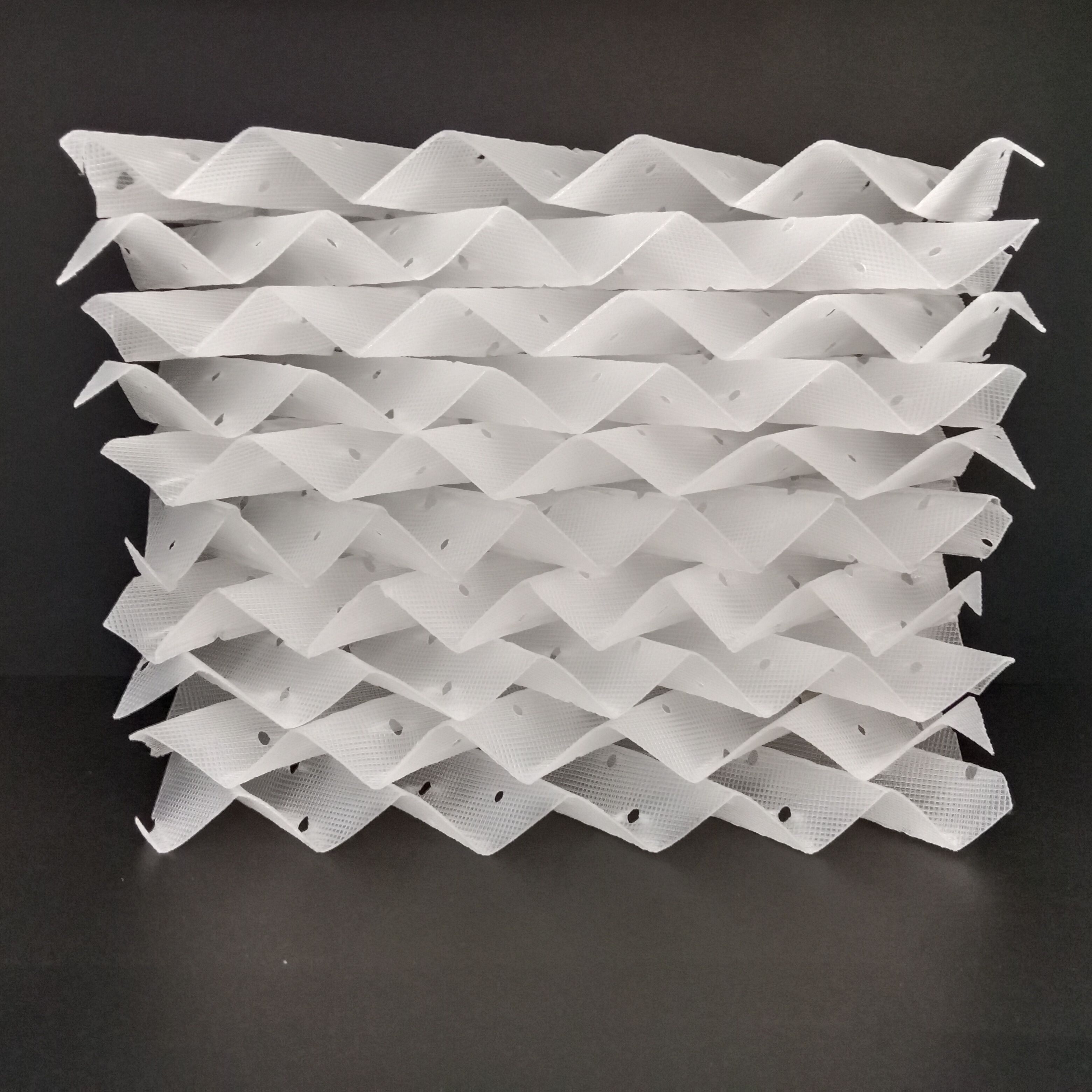 Pp 125x Corrugated Plate Structured Tower Packing As Mass Transfer ...