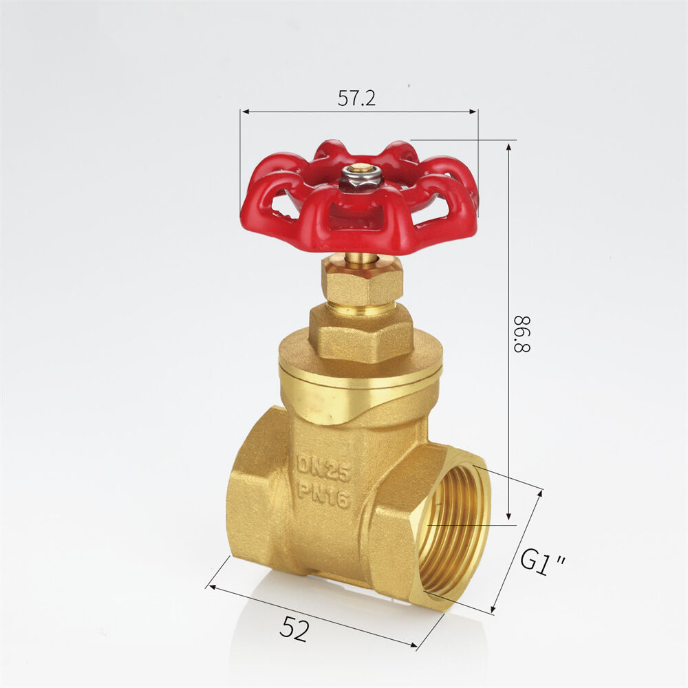 Buy China Wholesale Mineral Hpb59 Dn-15 Threaded Brass Gate Valve With ...
