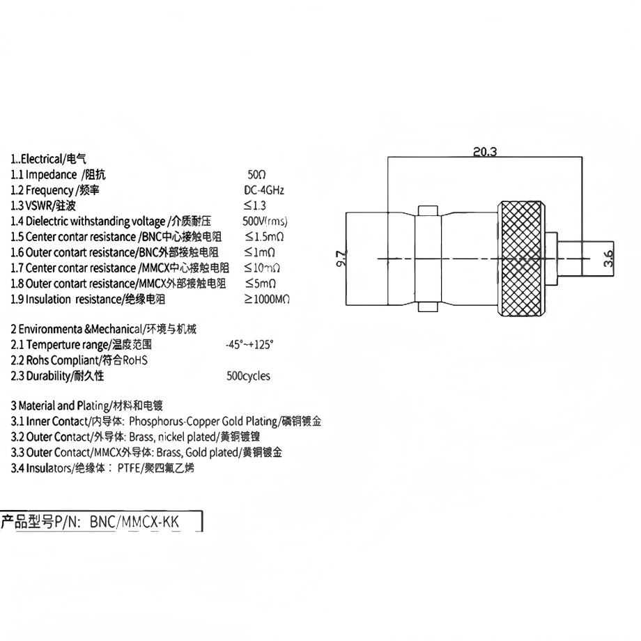 Factory Direct High Quality China Wholesale High Quality Rf Adapter Bnc ...