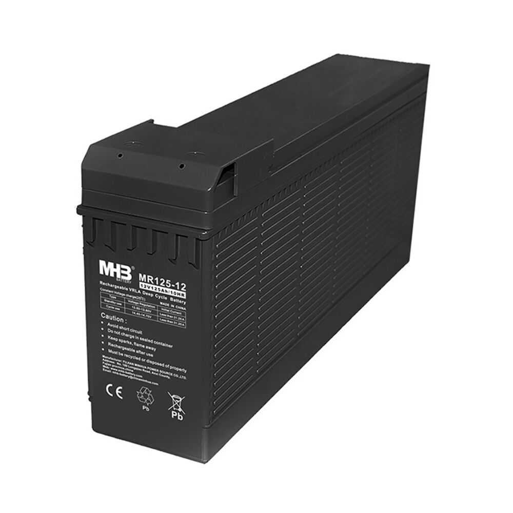 Mhb Mr125-12 Agm Vrla Accumulator Deep Cycle Solar Storage Lead Acid ...