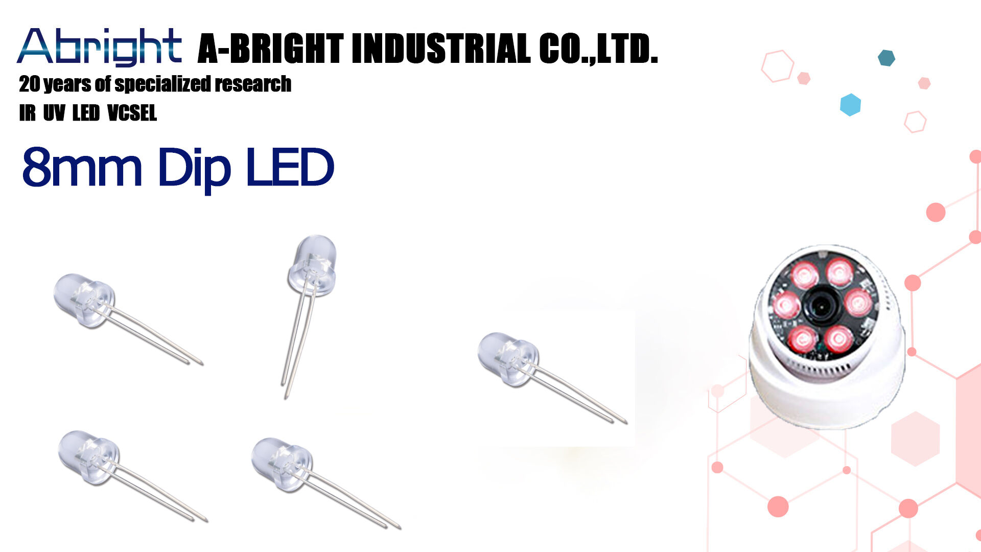 Bulk Buy China Wholesale Promotion Of High Quality 8mm Dip Led Al-813ir ...