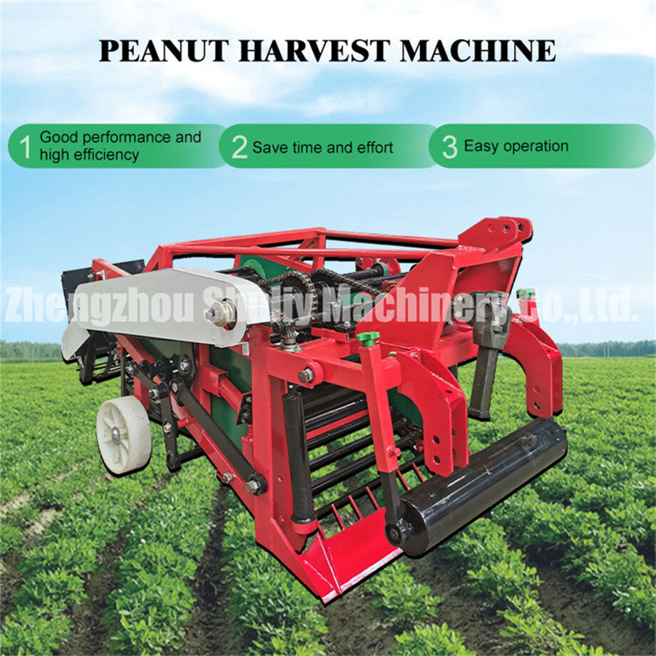 Peanut Digger Carrot Potato Harvesting Automatic Machine Groundnut ...