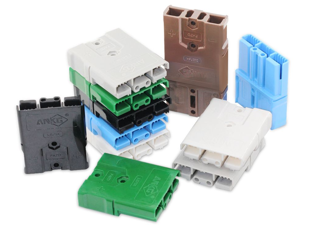 High Current Electric Power Connector Double Pole Battery Connector ...