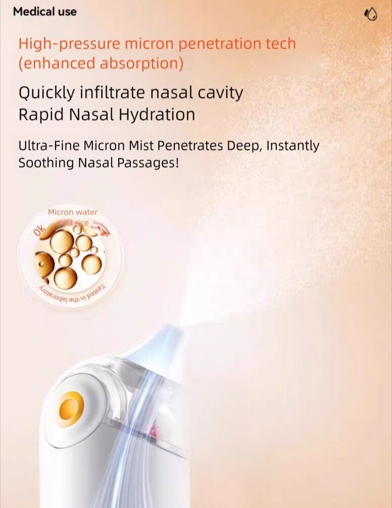 Pediatric-safe Pulse Spray Dual-mode Nasal Irrigator - Expore China ...