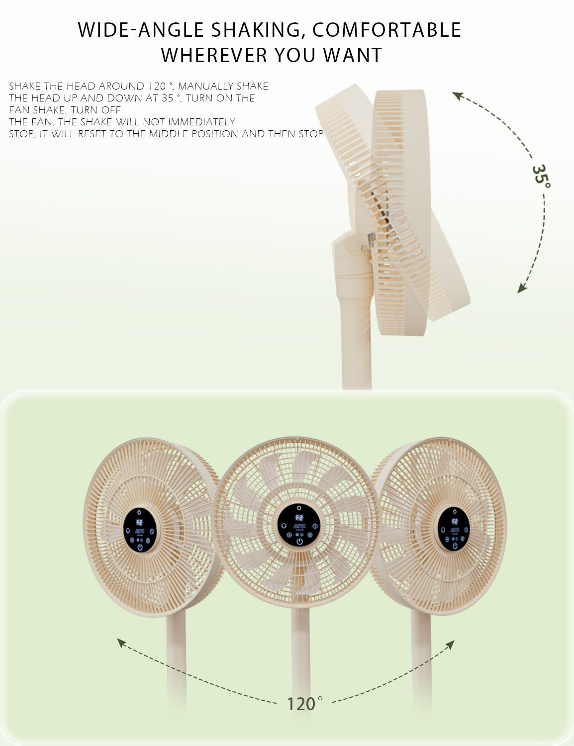 Aitc 2025 Innovation Smart Ai Cooling Fan Auto Human Tracking Gesture ...