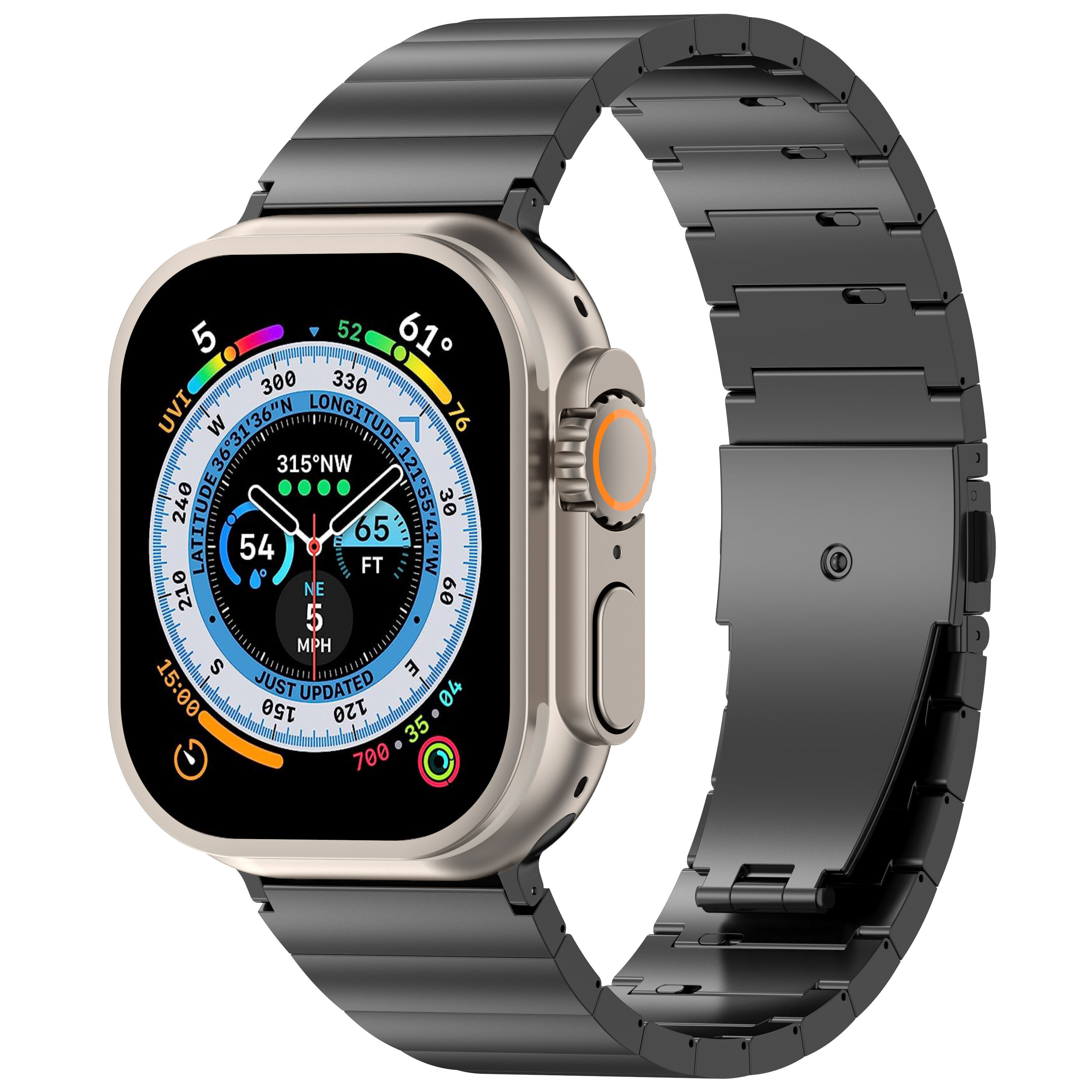 Suitable For Apple Watch Titanium Straps, Men's And Women's High End ...