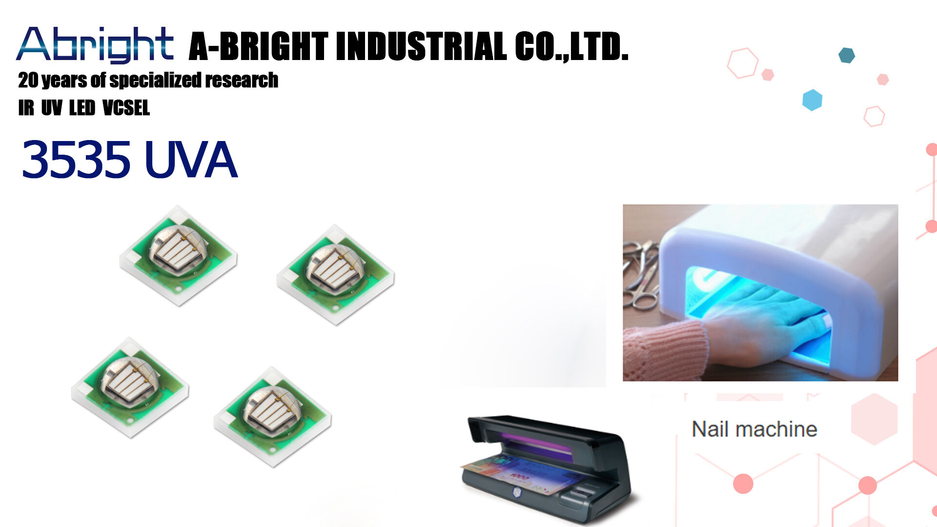 Hot Seller Promotion Of High Quality Durable 3535 Uva Ah-35uv1c45-120-489 - Buy China Wholesale ...