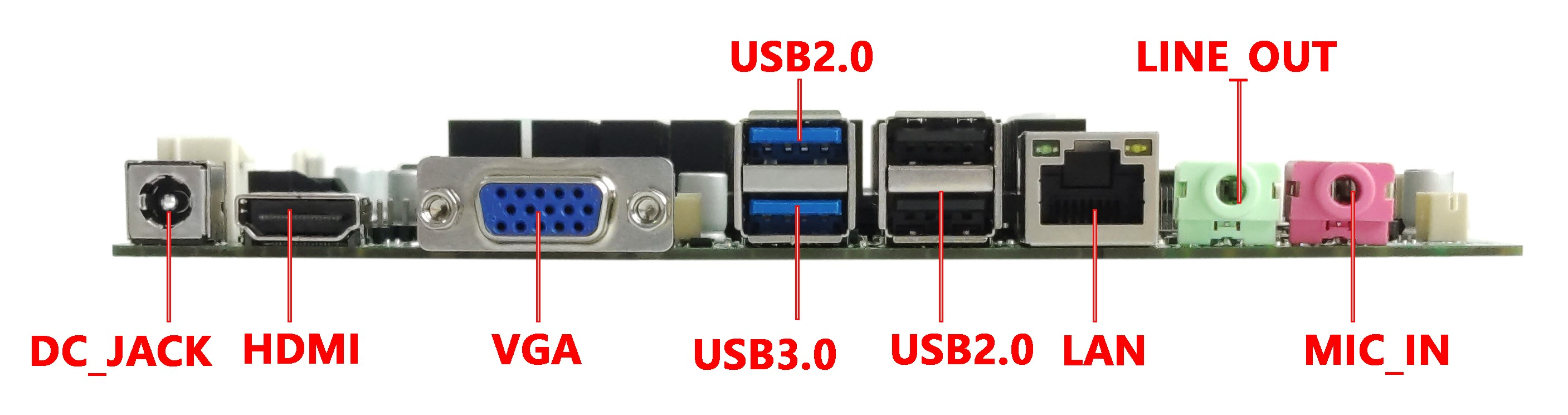 Elsky Embedded Mini Itx Industrial Motherboard Qm1800l Celeron J1800 J1900 Pentiumj2900 7*usb2.0 ...