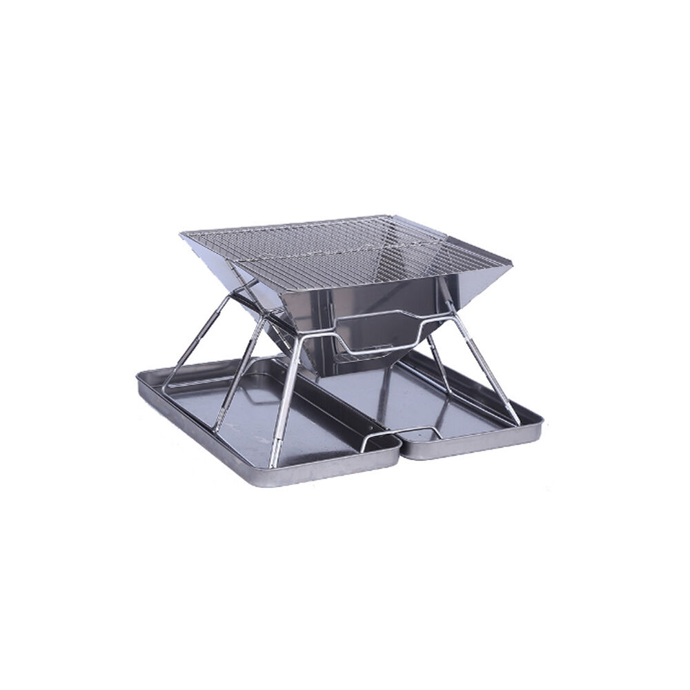 Stainless Steel Portable Charcoal Bbq Grill With A Storage Case For ...