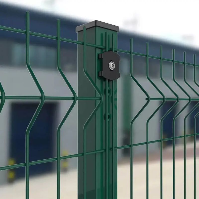 Galvanized Outdoor Perimeter 3d Fence Curved Welded Mesh Weaved Security Fencing - China ...