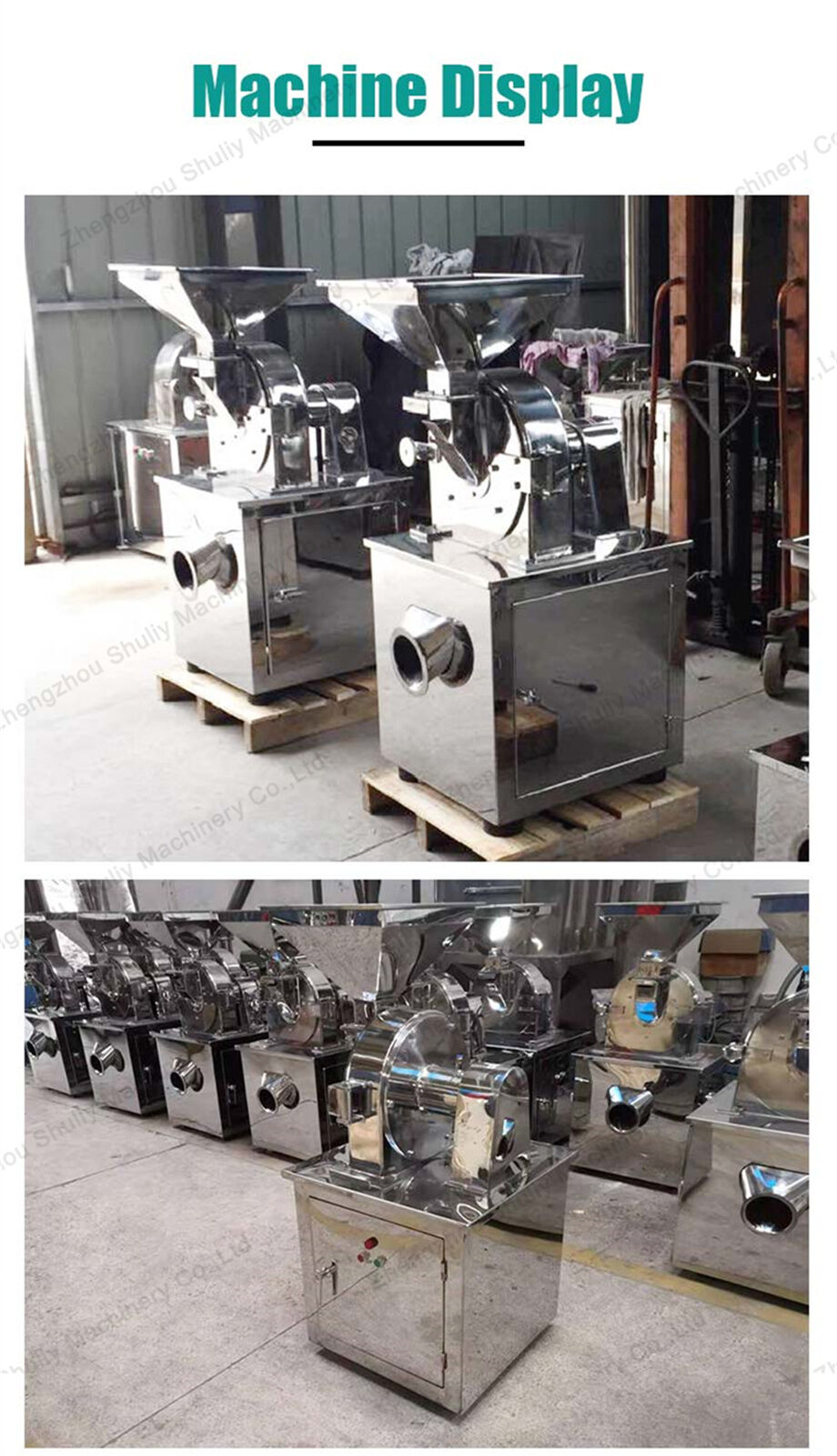 Industrial Spice Pulverizer Crusher Grinder Machine, Spice Pulverizer ...