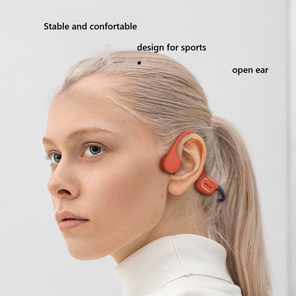 Professional 32g Memory Card Soft Silicone Bone Conduction Headset ...