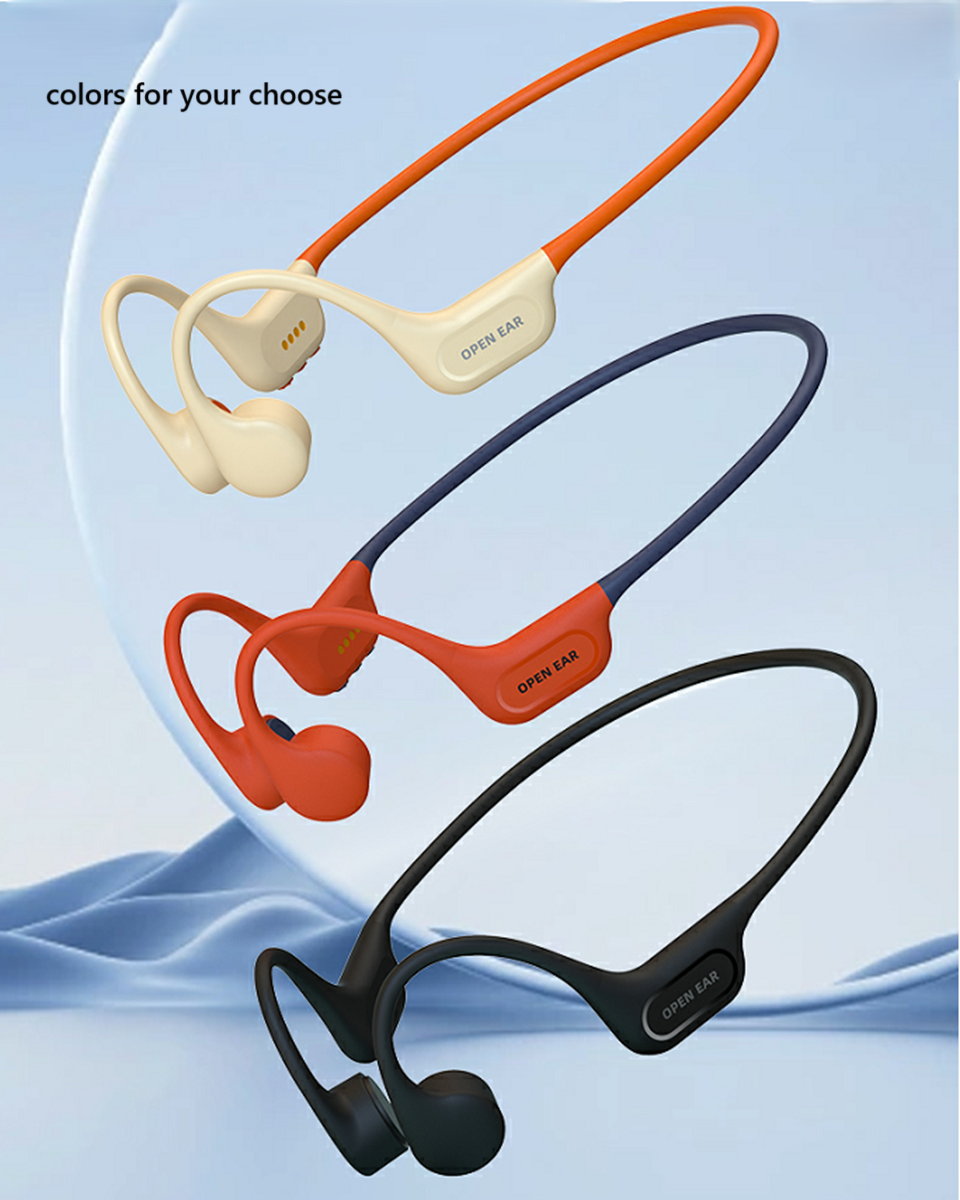 Professional 32g Memory Card Soft Silicone Bone Conduction Headset ...