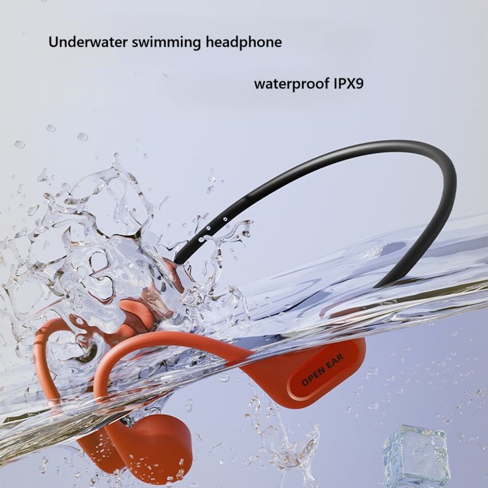 Professional 32g Memory Card Soft Silicone Bone Conduction Headset ...