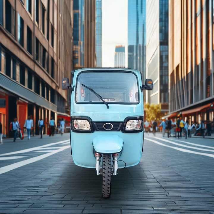 Three-wheel Adults Passenger Electric Rickshaw Scooter Cheap Auto Taxi ...