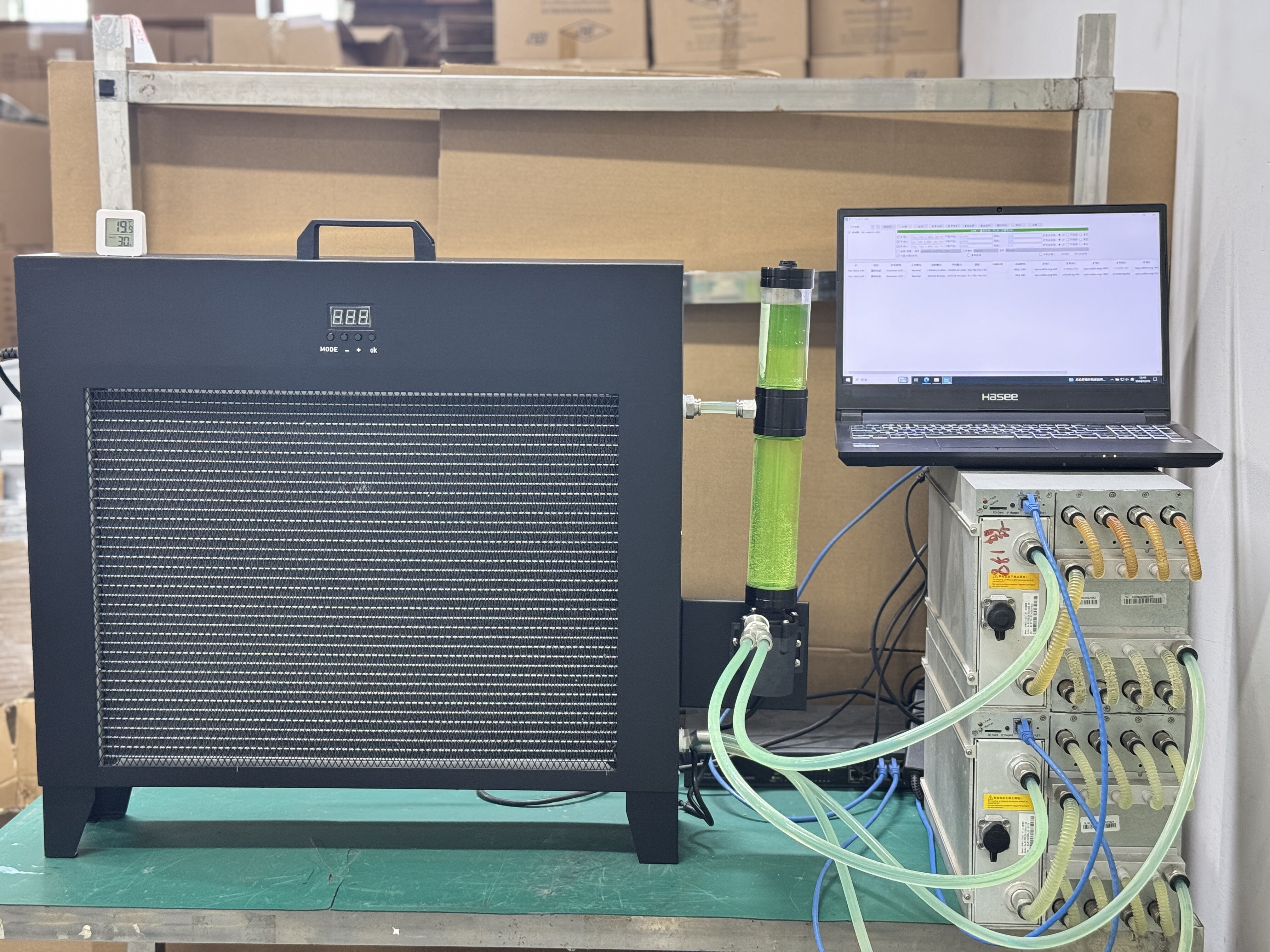 Liquid Water Cooling Chiller For Antminer Hydro Asic Miners Antminer ...