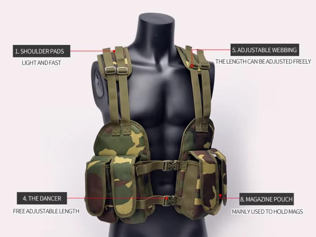 Combat Training Vest Mesh Outdoor Protective Safety Duty Vests Plate ...