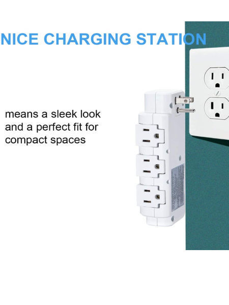 Power Socket Usb Port Surge Protector Strip Rotating Socket - Expore ...