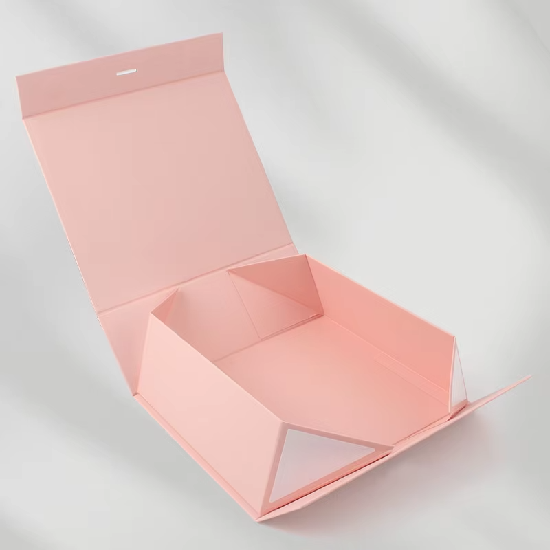Buy China Wholesale Portable One-piece Hard Kraft Folding Gift Box ...