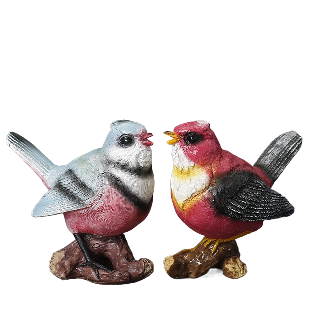 Wholesale Resin Bird Statue Craft Garden Yard Statue Micro Landscape ...