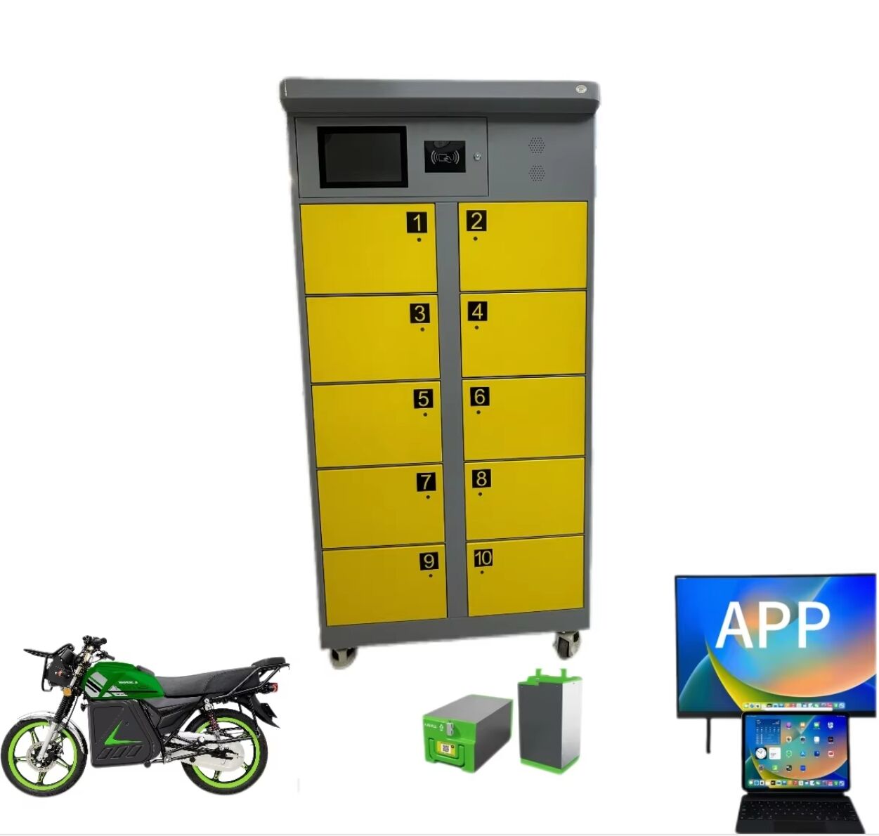 Lithium Battery Swap Station Charging Station Cabinet Battery Swap ...