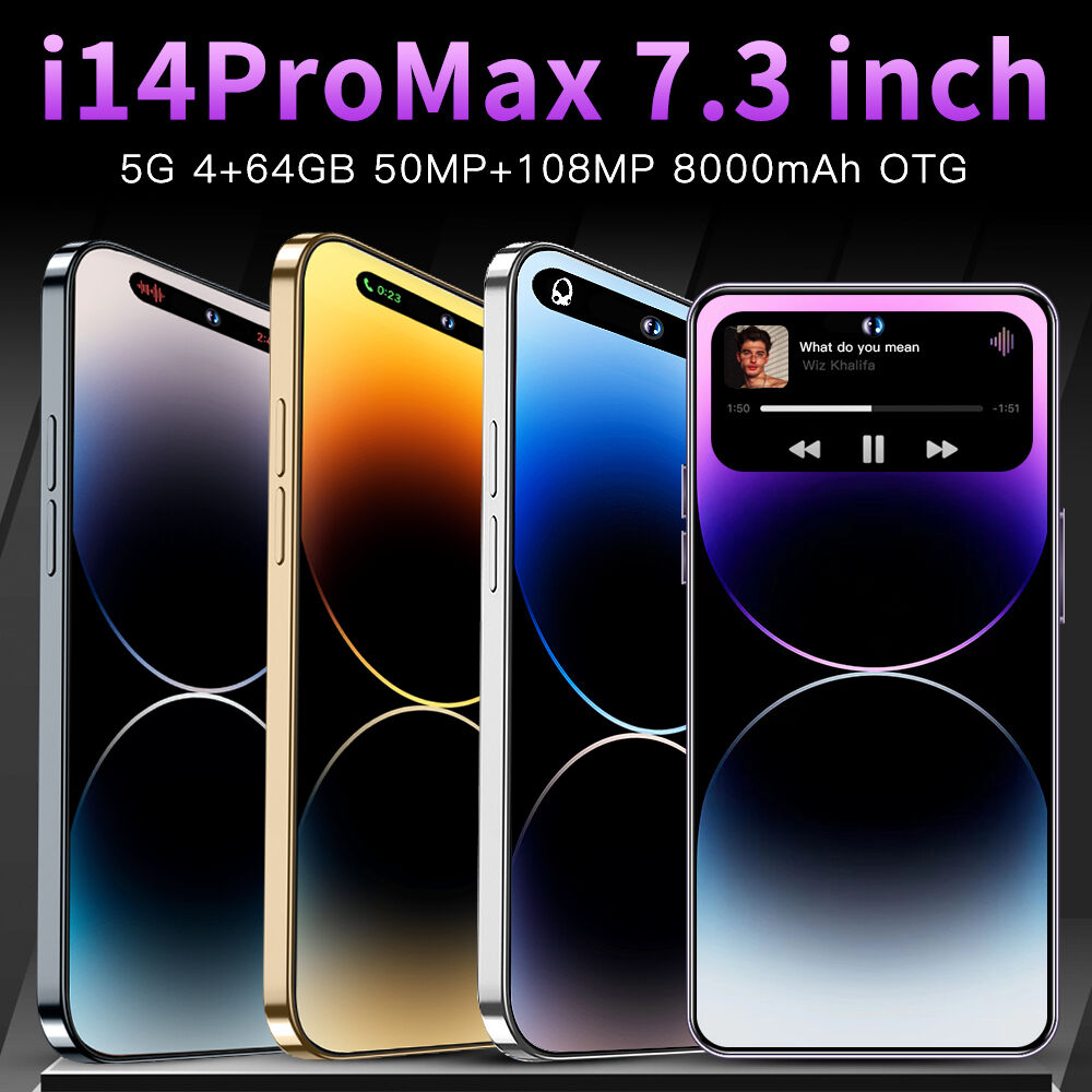 Smart Phone Manufacturer I14 Pro Max Support Macro Photography 4+64gb ...
