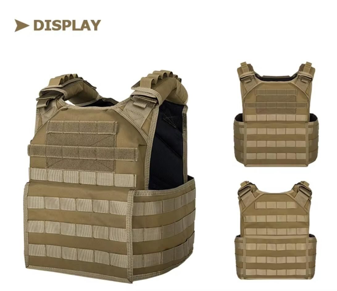 Combat Training Vest Mesh Outdoor Protective Safety Duty Vests Plate Carrier Molle Tactical ...