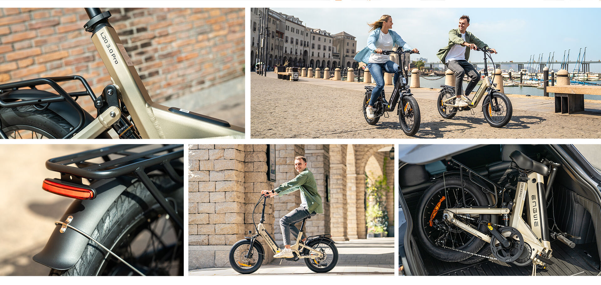 Full Suspension Compact E-bike Extended Range Electric Bike - Buy China ...