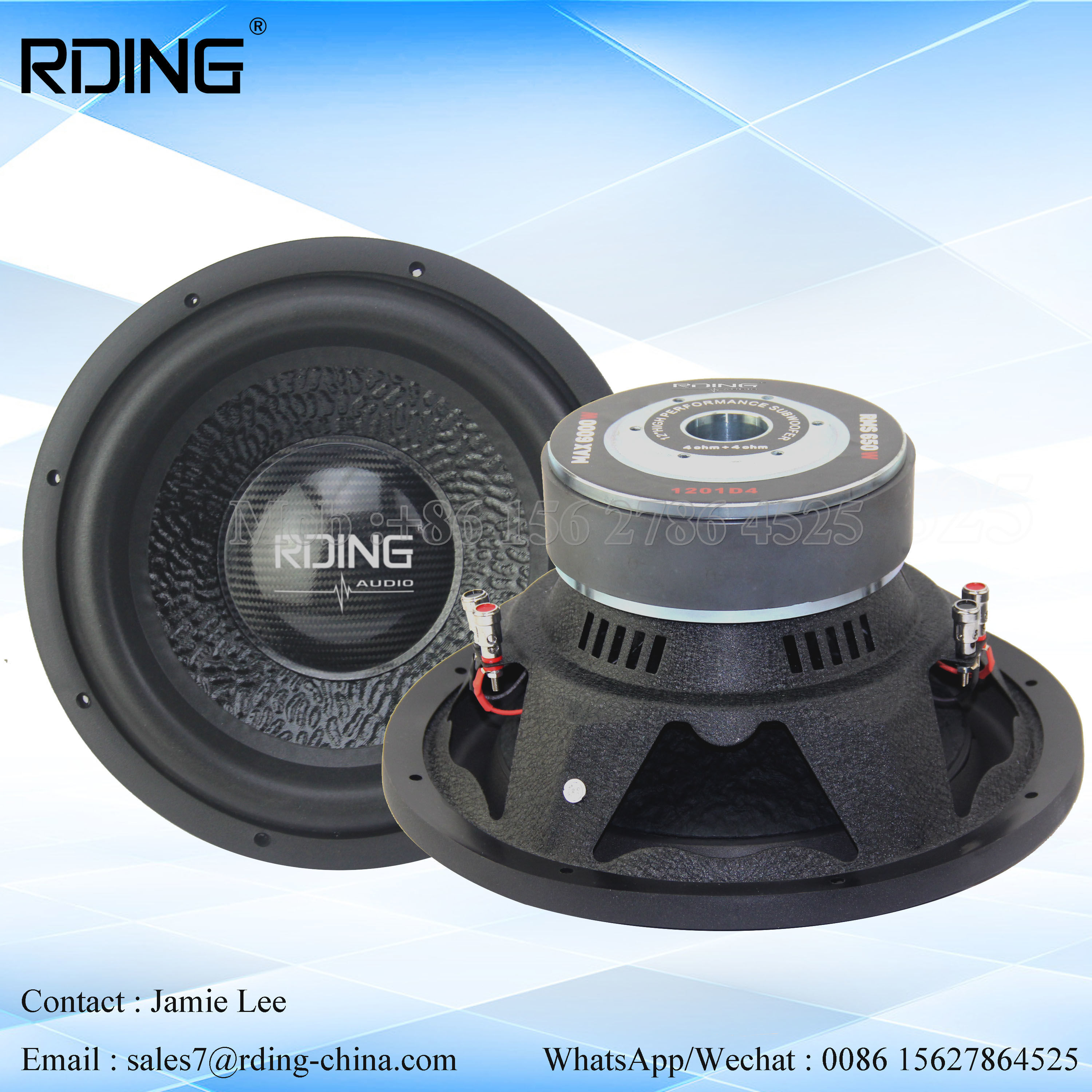 Wholesale 12 Inches Spl High Performance Car Audio Subwoofer Automobile ...
