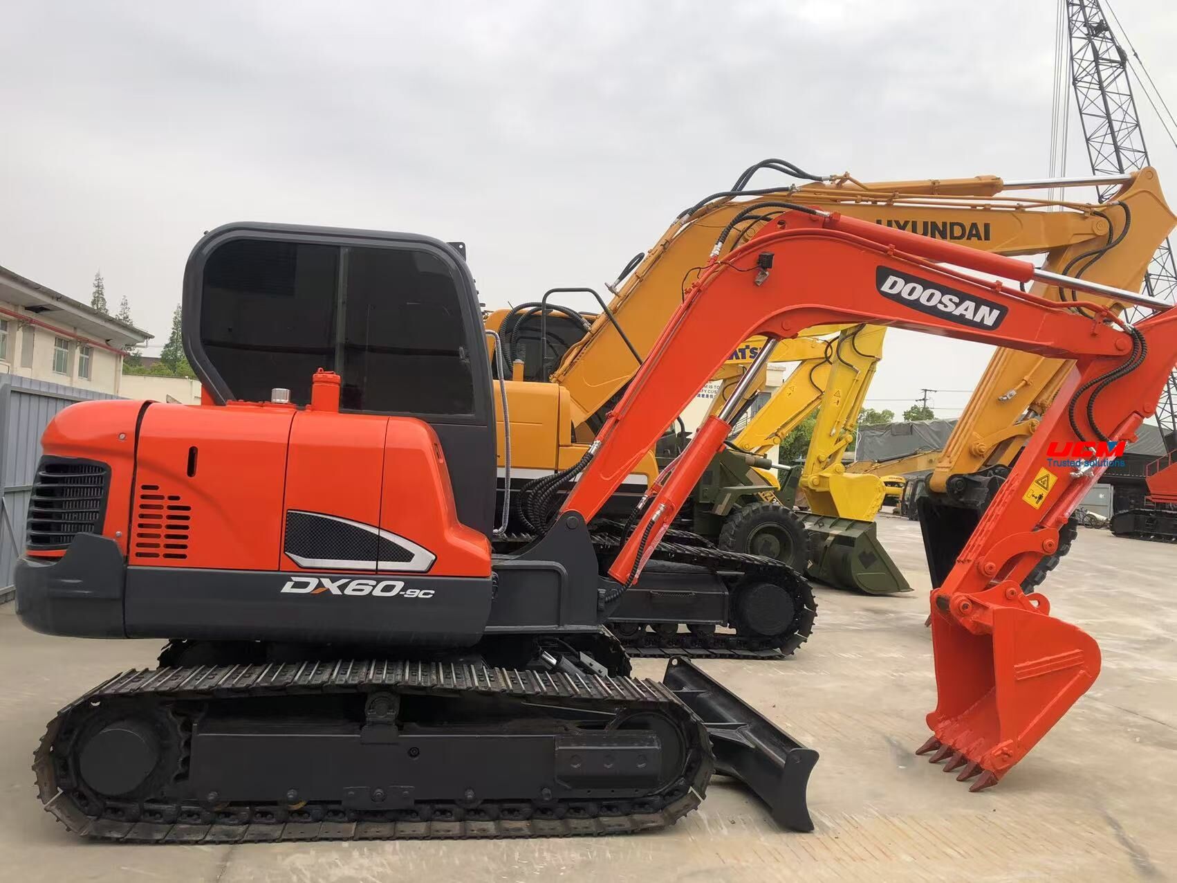 Doosan Dx60-9c 6-ton Crawler Excavator For Sale At Low Price As A ...