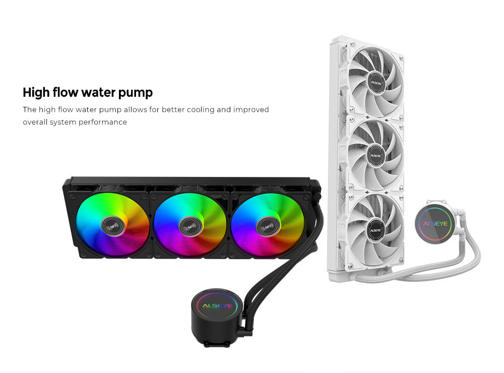 Buy China Wholesale Alseye Cpu Cooler Liquid With Pc Cooling Fans And ...