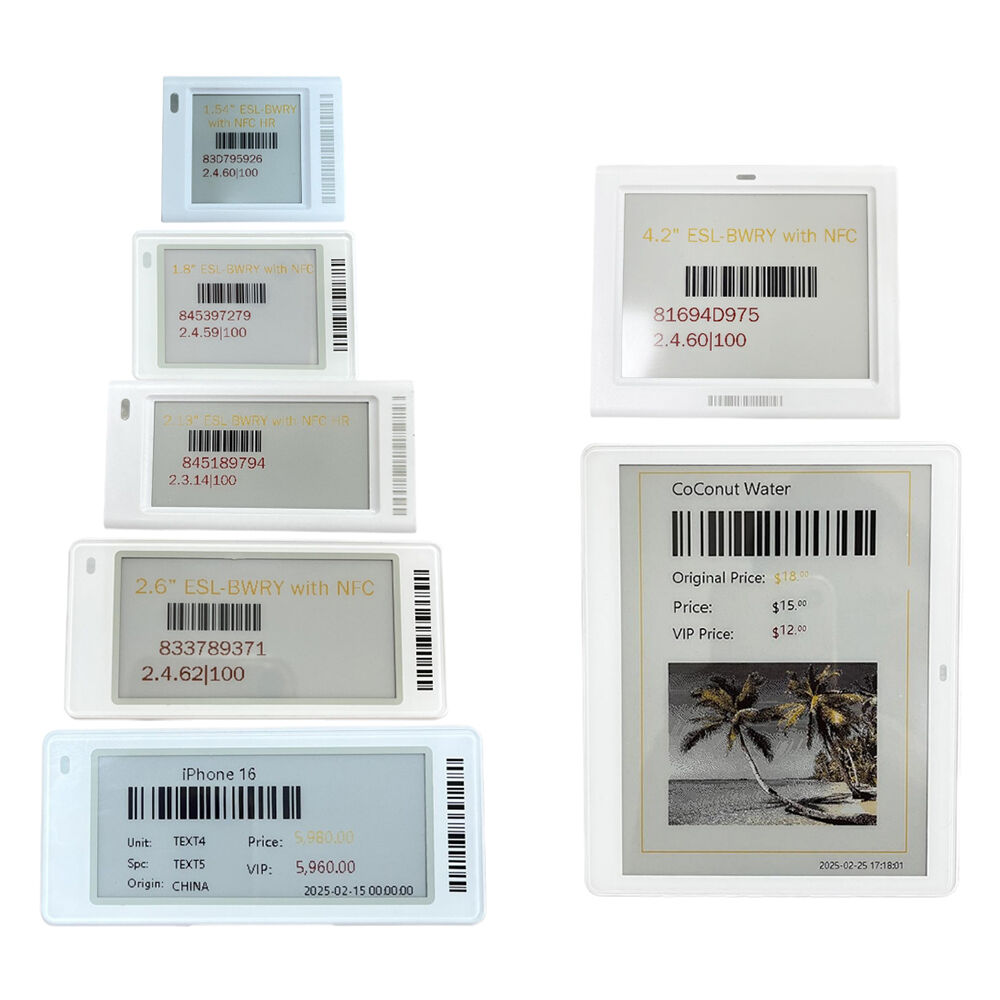 E Ink 2.9 Label Esl Bluetooth 5.0 Digital Price Tag Electronic Shelf ...