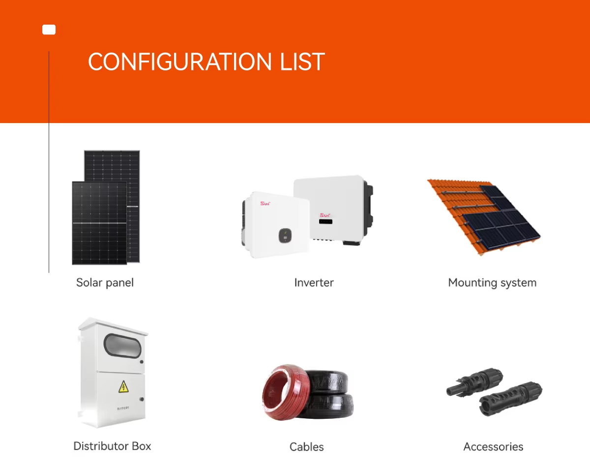 Hybrid Solar System Kit 300kw Complete Solution For Home Roof Mount ...