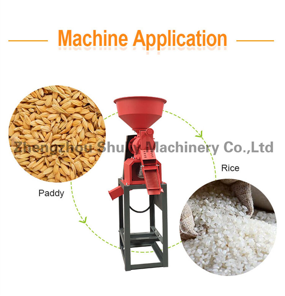 Automatic Combined Diesel Engine Rice Mill Plant Milling Machine Rice ...