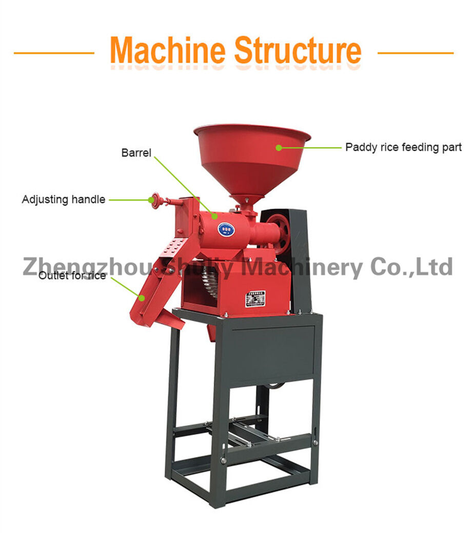 Automatic Combined Diesel Engine Rice Mill Plant Milling Machine Rice ...