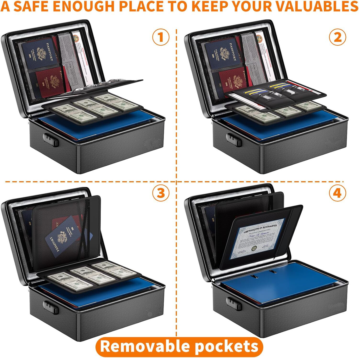 Buy China Wholesale Fireproof Water Resistant Heat Insulated Safe Box ...