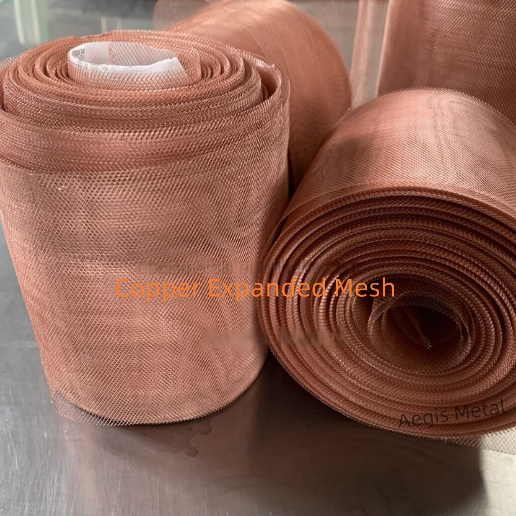 0.5mm Thickness 0.5*1mm Diamond Hole Ni201 Nickel Expanded Wire Mesh ...