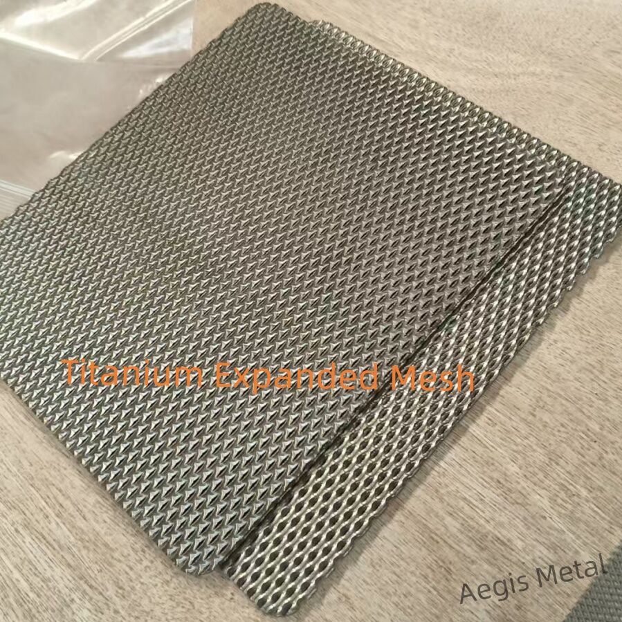 0.5mm Thickness 0.5*1mm Diamond Hole Ni201 Nickel Expanded Wire Mesh ...