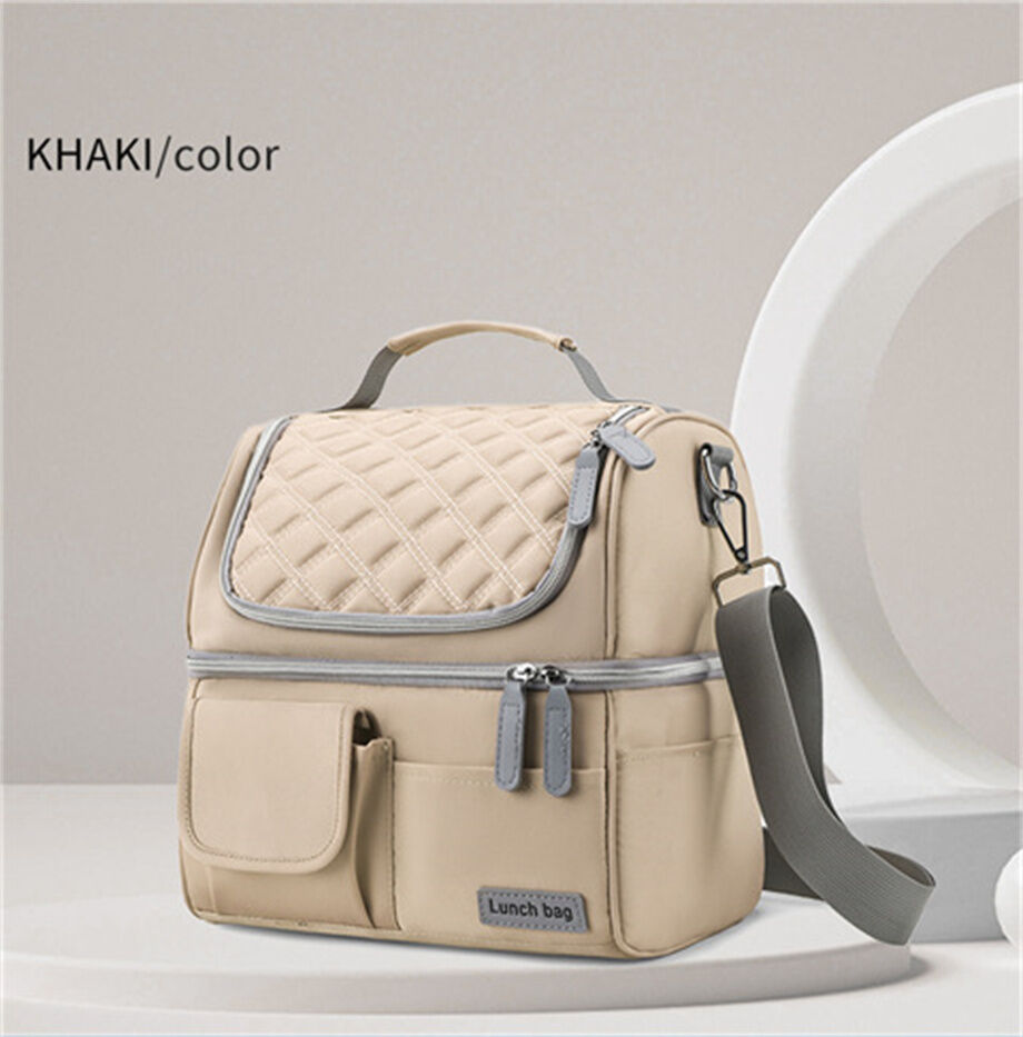 New Model Lunch Bag Travel Handbag Crossbody Bag Multi-functional Large ...