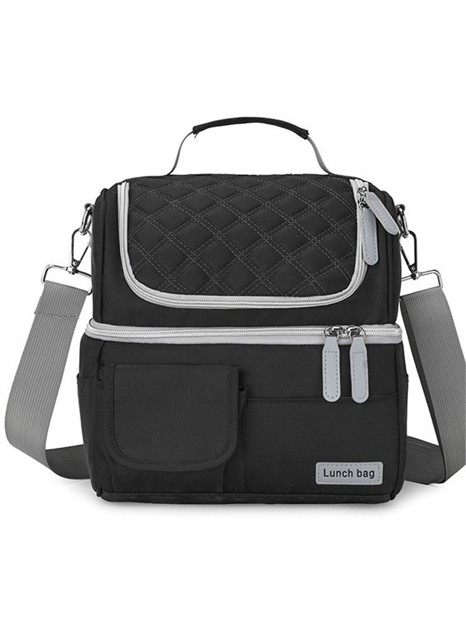 New Model Lunch Bag Travel Handbag Crossbody Bag Multi-functional Large ...